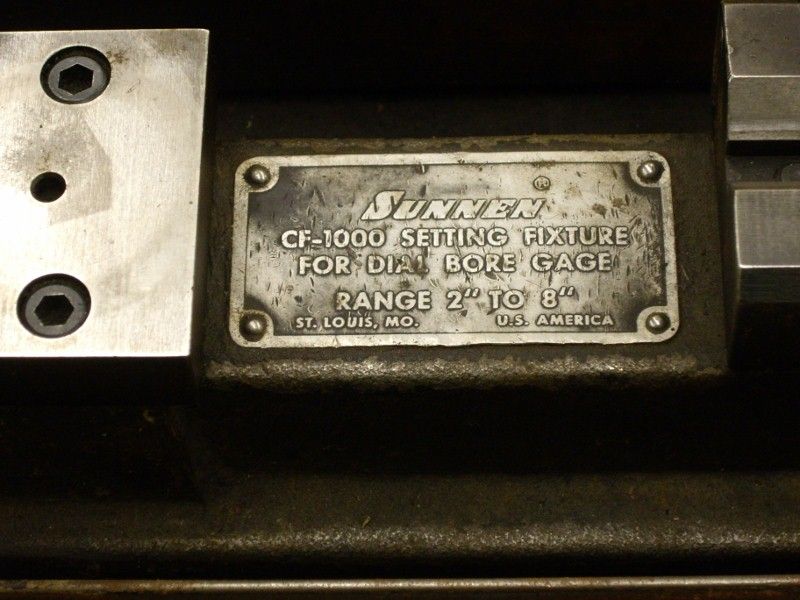 Metrology | Sunnen cf 1000 setting fixture | Practical Machinist - Largest Manufacturing ...