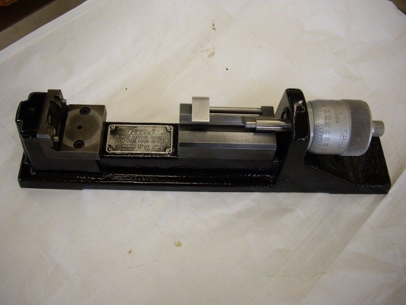 Metrology | Sunnen cf 1000 setting fixture | Practical Machinist - Largest Manufacturing ...