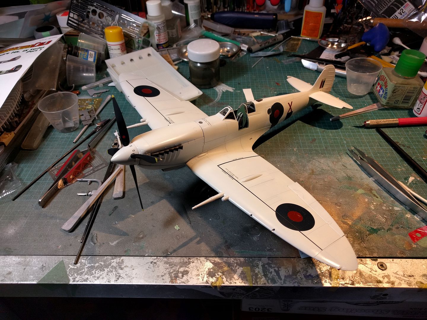 Tamiya Spitfire FR IX- PRU pink (Finished) - Page 9 - Edgar Brooks ...