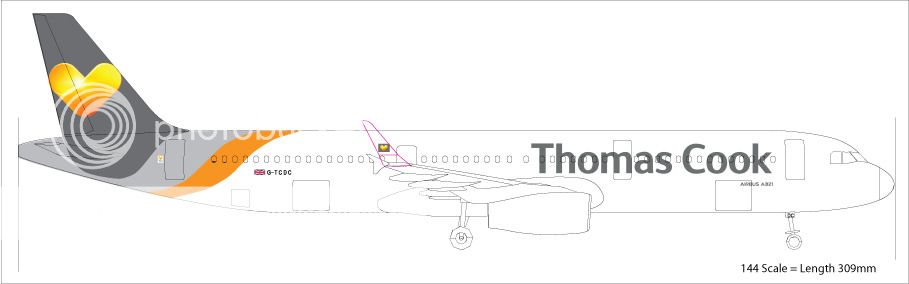 1/144 Zvezda Airbus A321 - Thomas Cook - Ready for Inspection ...
