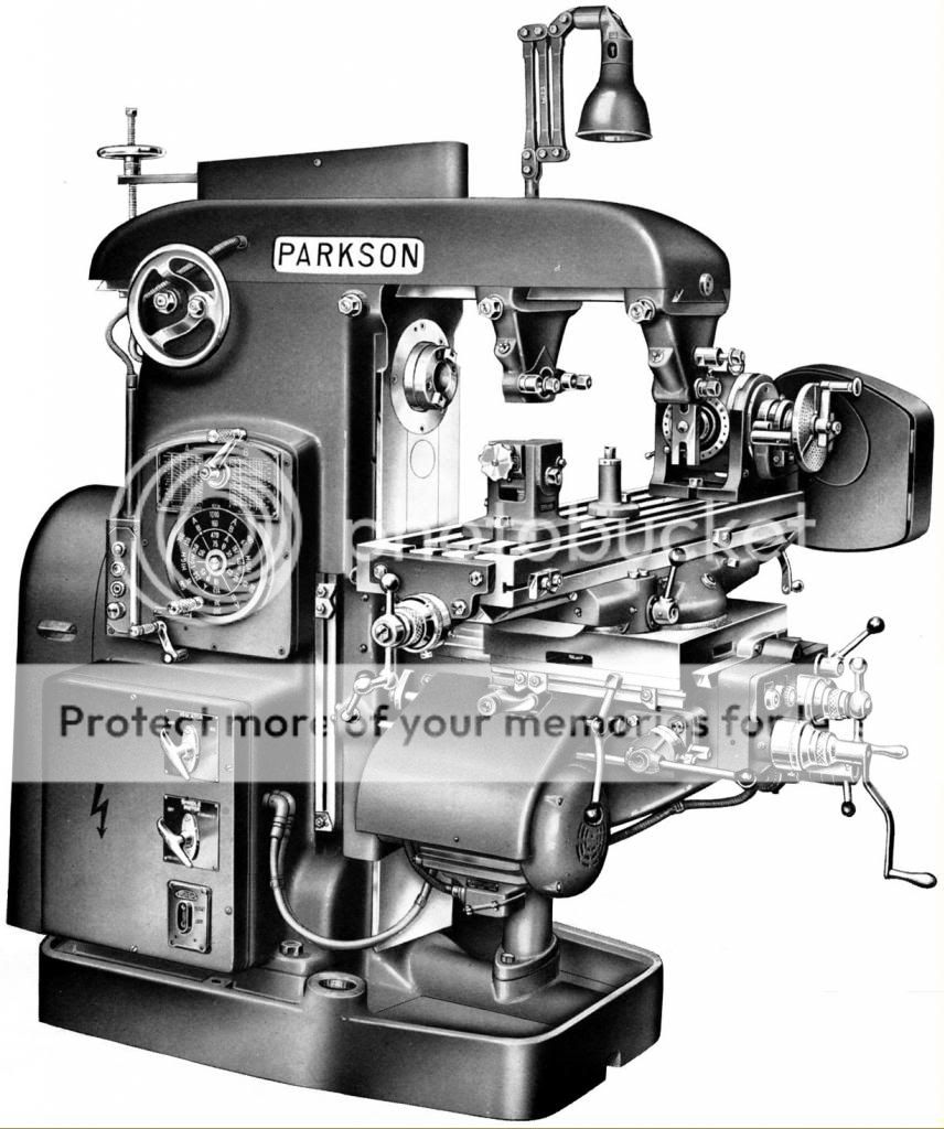 Antique Machinery and History | Parkson dividing head query ...