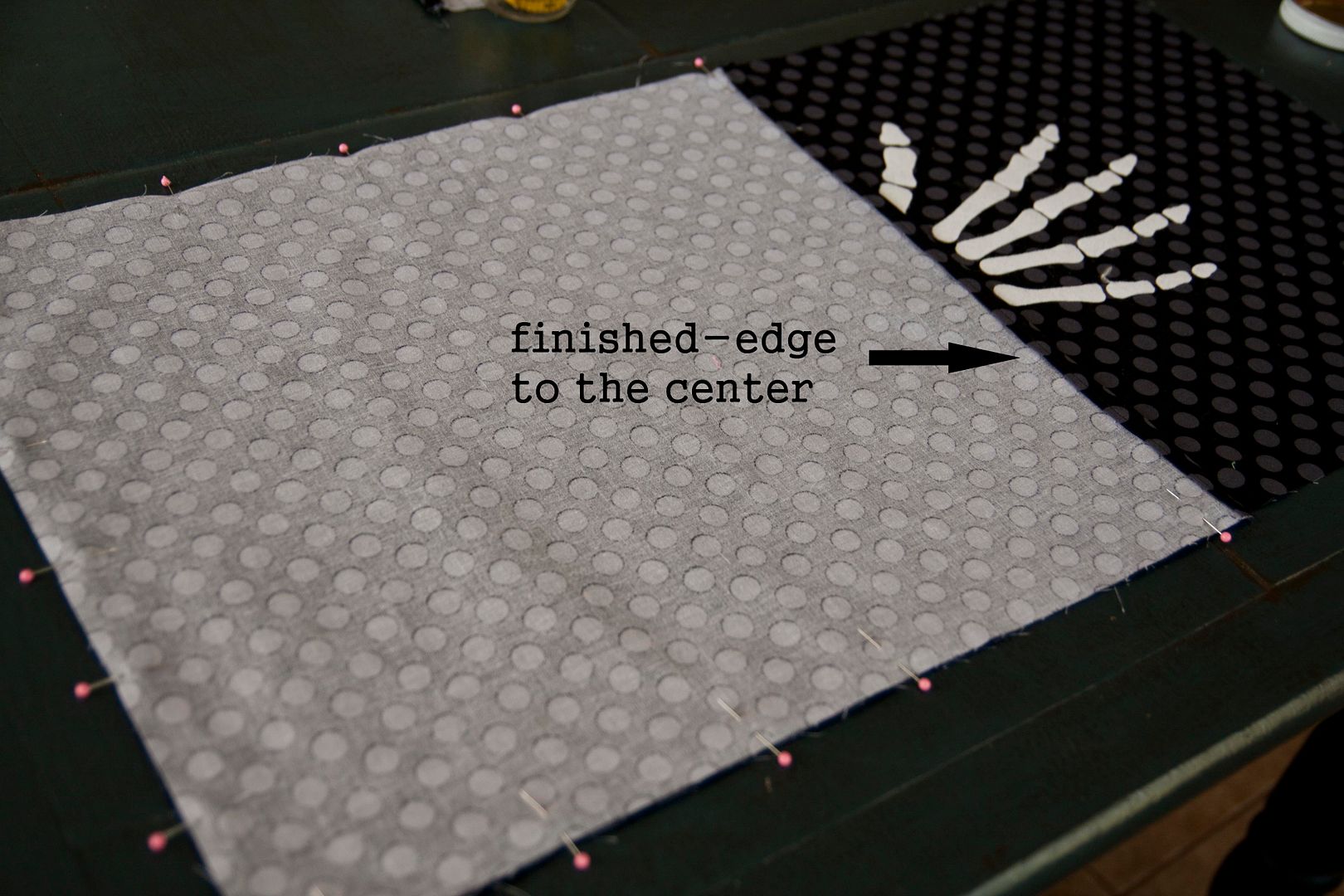 Skinny Bones Halloween Pillow - Honeybear Lane